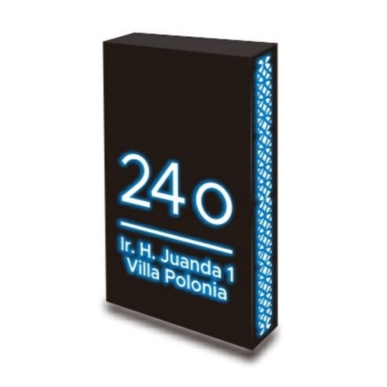 Jual NOMOR RUMAH EXCLUSIVE LED, NOMOR RUMAH ELEGANT, NOMOR RUMAH MODERN ...