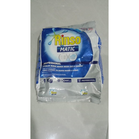 Jual RINSO Matic Professional Powder Detergen 1kg | Shopee Indonesia