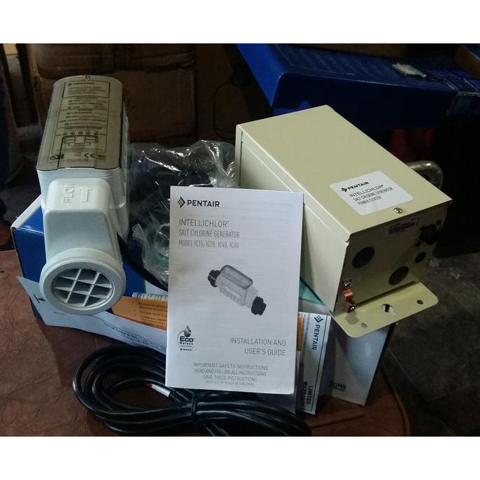 Jual ~@~@~@~@] Intellichlor IC20 + Power Center Pentair Kap 75.000 Ltr ...