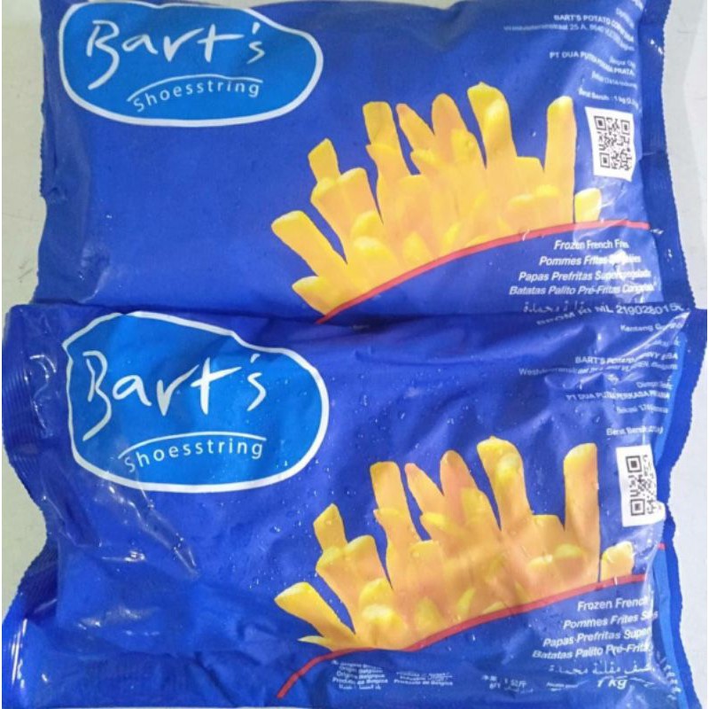 Jual Kentang Barts SHOESTRING | Shopee Indonesia