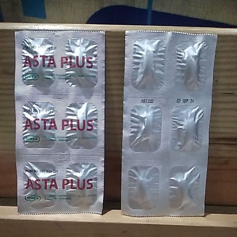 Jual Asta plus perstrip isi 6kaplet | Shopee Indonesia