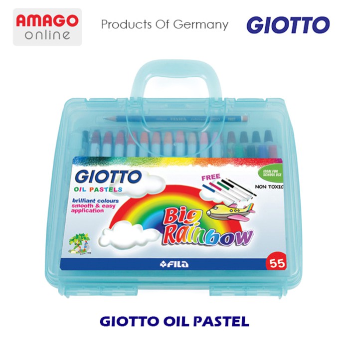 Jual Cat Pastel GIOTTO Oil Pastels Krayon - 55 Colors - 295000 | Shopee ...
