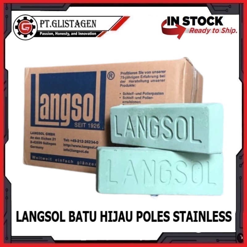 Jual Langsol Batu Hijau Poles Stainless Steel Sabun Gosok Ijo Obat ...