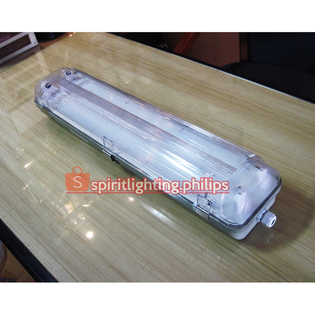 Jual PHILIPS Kap Waterproof TCW097 2xTL-D 18W HF-S | Shopee Indonesia