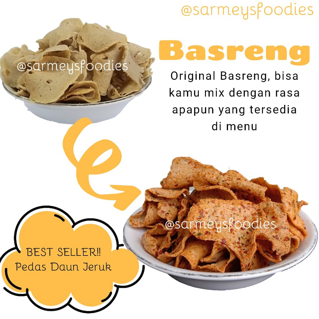 Jual Basreng (1kg) | Basreng Tipis Renyah Varian Rasa Kiloan Murah ...