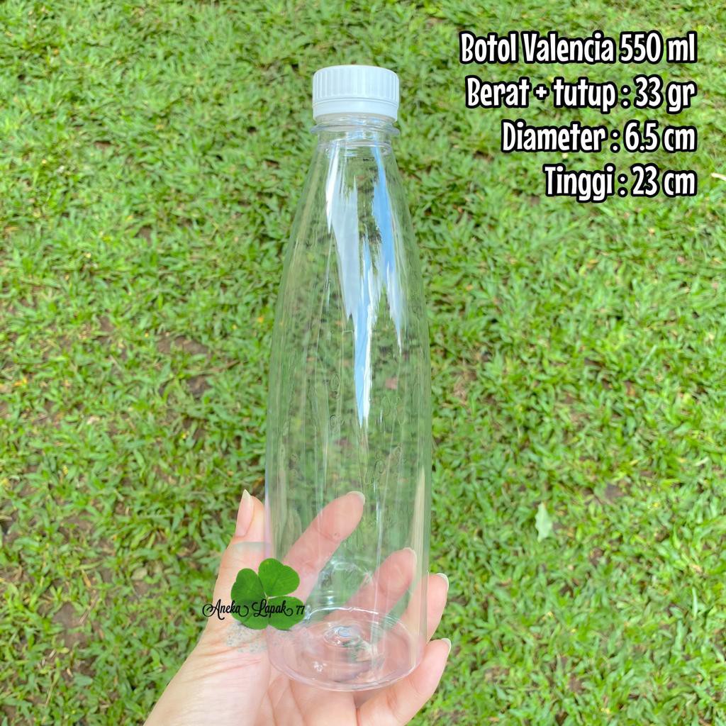 Jual Botol VALENCIA 550 600 ml botol jus sirup minuman herbal botol ...