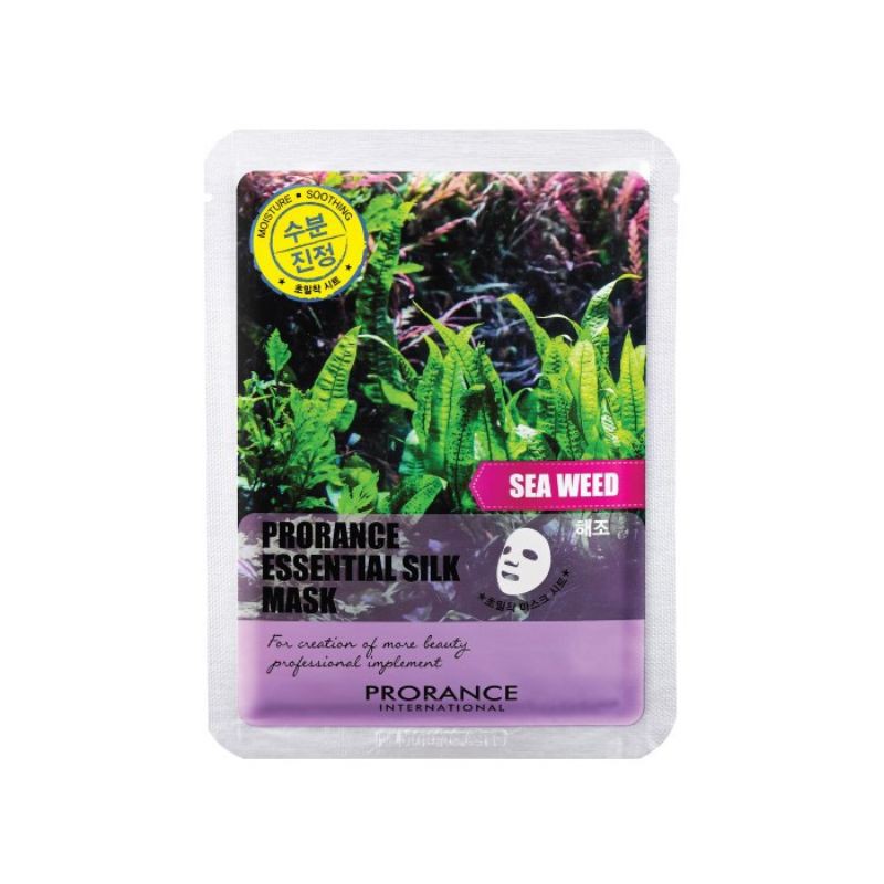 Jual (Sea Weed) Prorance Essential Silk Mask | Shopee Indonesia