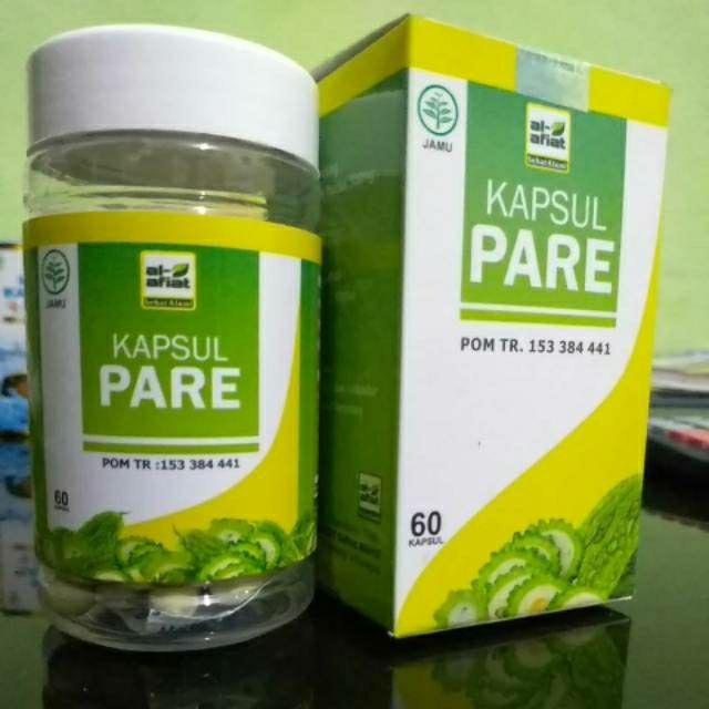 Jual Kapsul Ekstrak Pare Herbal Diabetes isi 60 Kapsul | Shopee Indonesia