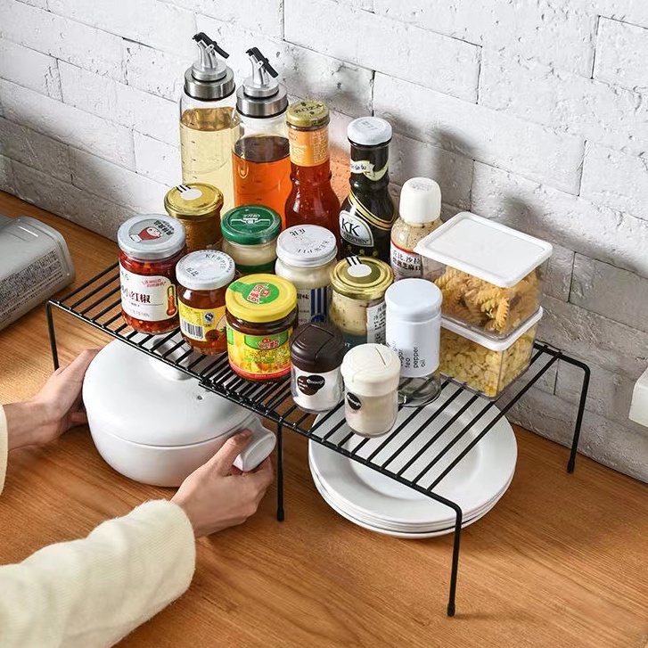 Jual Rak Dapur Besi Multifungsi Kitchen Spice Rack Mini Bathroom ...