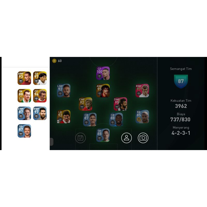 Jual AKUN PES MOBILE POLOSAN ICONIC | Shopee Indonesia