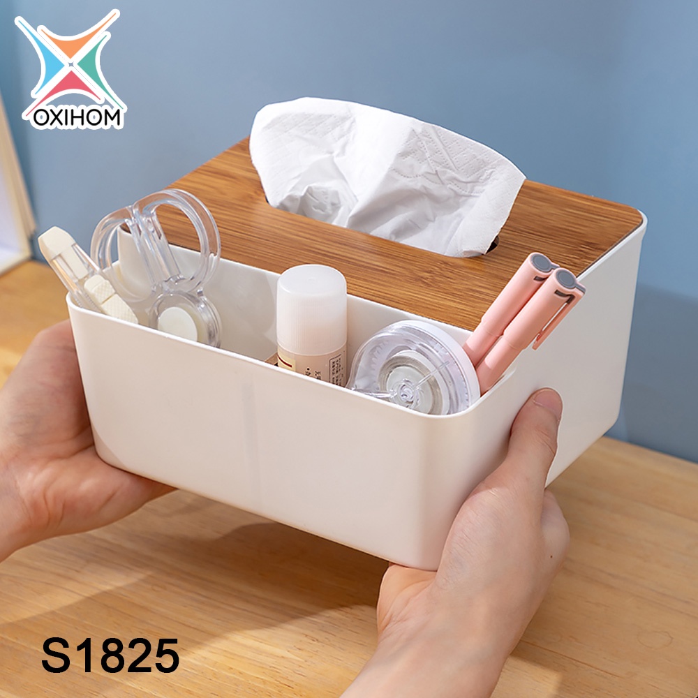 Jual Oxihom Tempat Tisu Rak Kosmetik Rak Make Up Stationary Rak Dapur ...