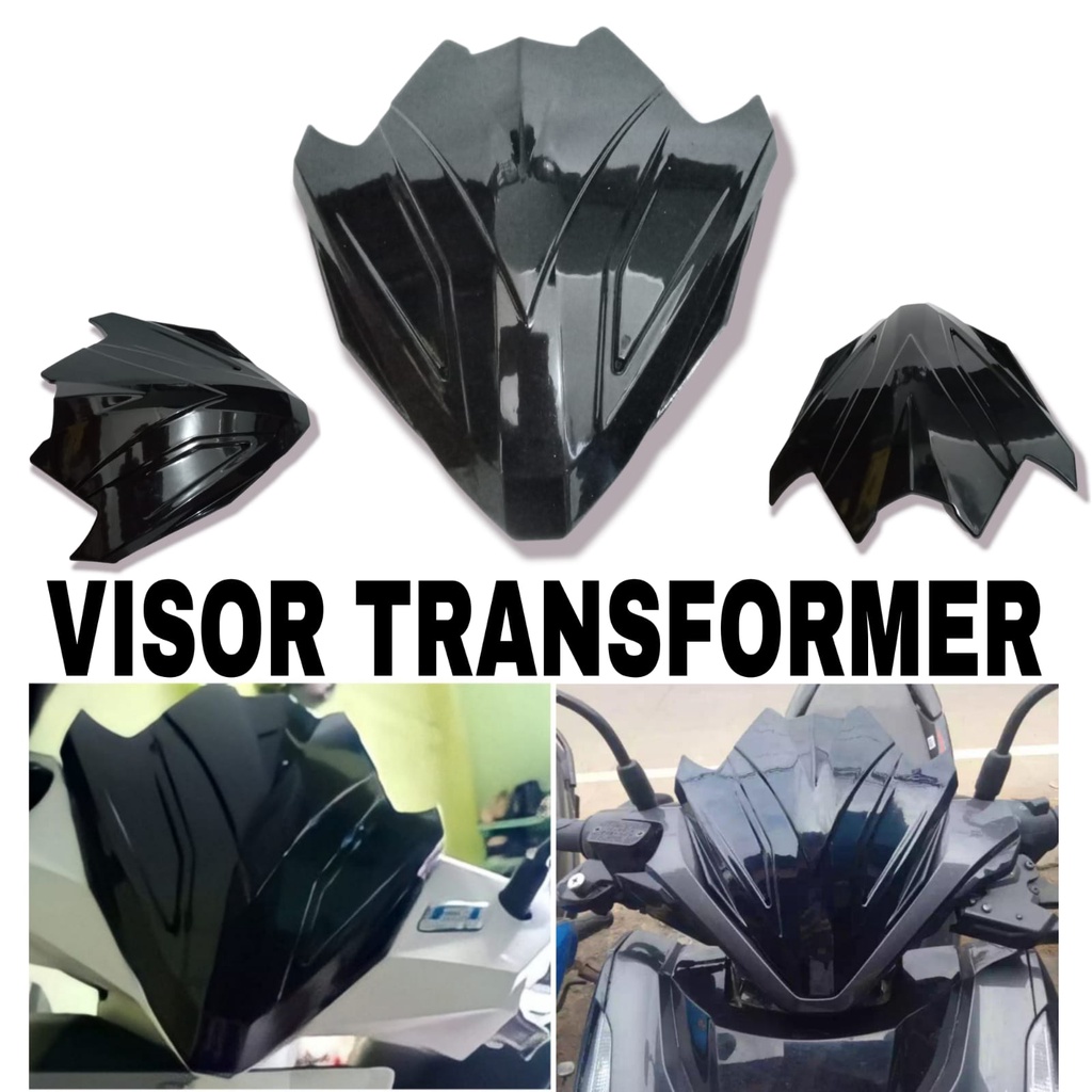 Jual Visor Model Transformer Beat Fi All New Vario150 | Shopee Indonesia