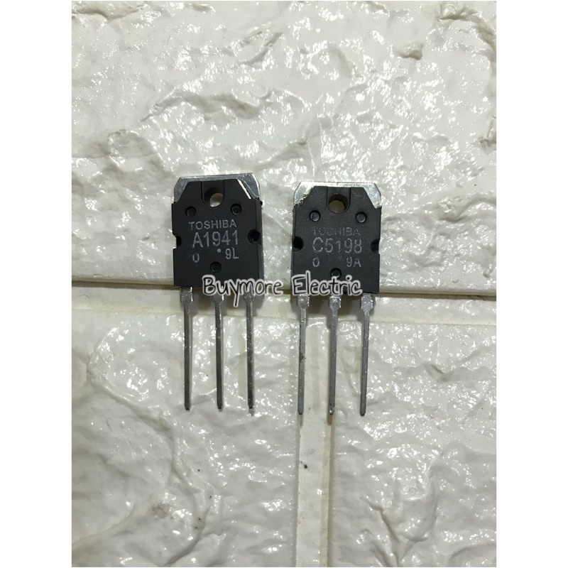 Jual Transistor A1941 C5198 RRT IC 1941 5198 no 2 IC TOSHIBA | Shopee ...