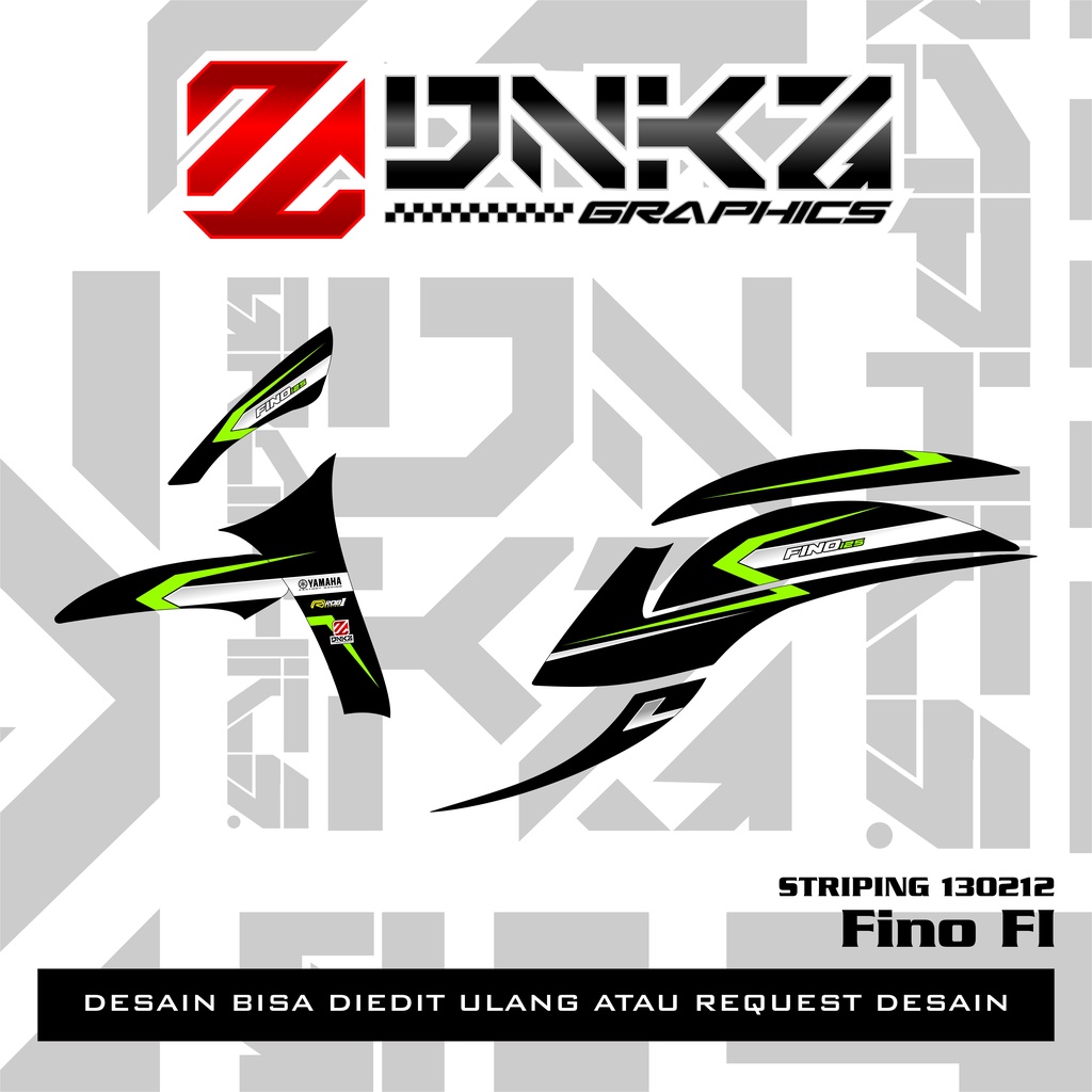 Jual Stiker Fino FI 125 Decal Striping Fino FI 125 Premium Racing ... Jual Stiker Fino FI 125 Decal Striping Fino FI 125 Premium Racing ...