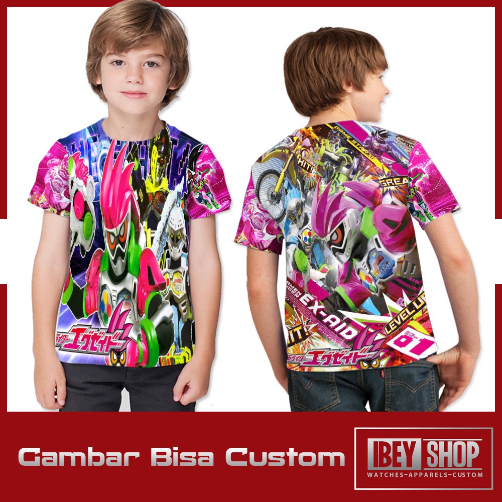 Jual Kamen Rider 03 Baju Kaos Anak Fullprint Premium | Shopee Indonesia