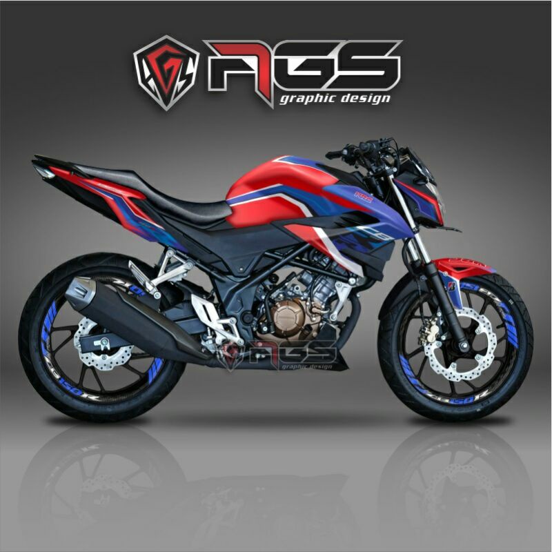 Jual DECAL HONDA CB150R new / DECAL STICKER CB150R V3 HRC / DECAL FULL ...
