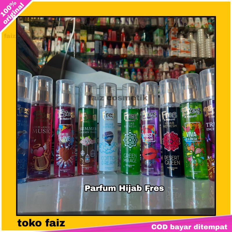 Jual Parfum Fresh and Natural & Hijab Refresh 100 ml (Parfum Wanita ...