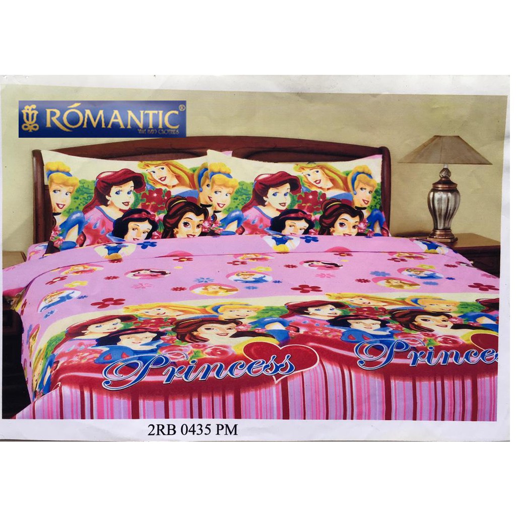 Jual Bedcover Sprei set Abstrak Minimalis Princes SNOW WHITE BELLE ...