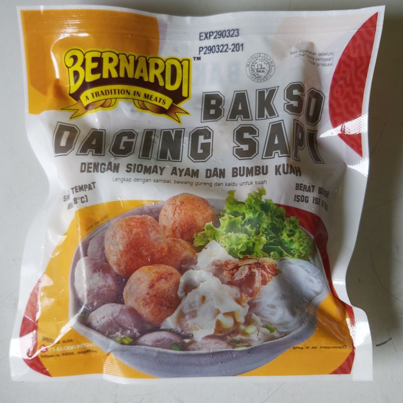 Jual Bernardi Bakso Campur Instan | Shopee Indonesia