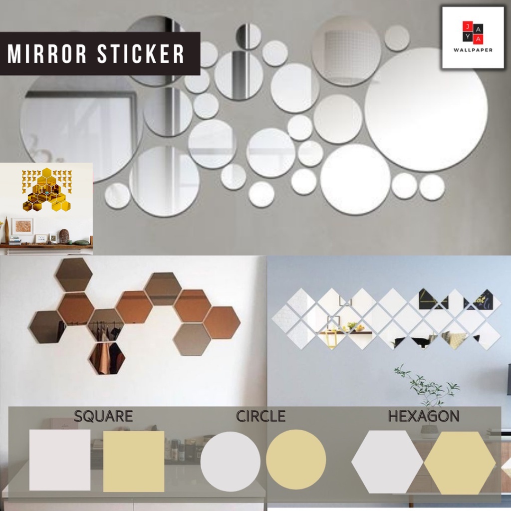 Jual 1.1MM MIRROR STICKER/ STICKER KACA / STICKER CERMIN | Shopee Indonesia