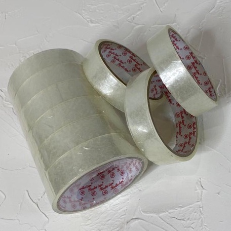 Jual SOLATIP ISOLASI LAKBAN BENING SIZE 24 MM X 35 YARD | Shopee Indonesia