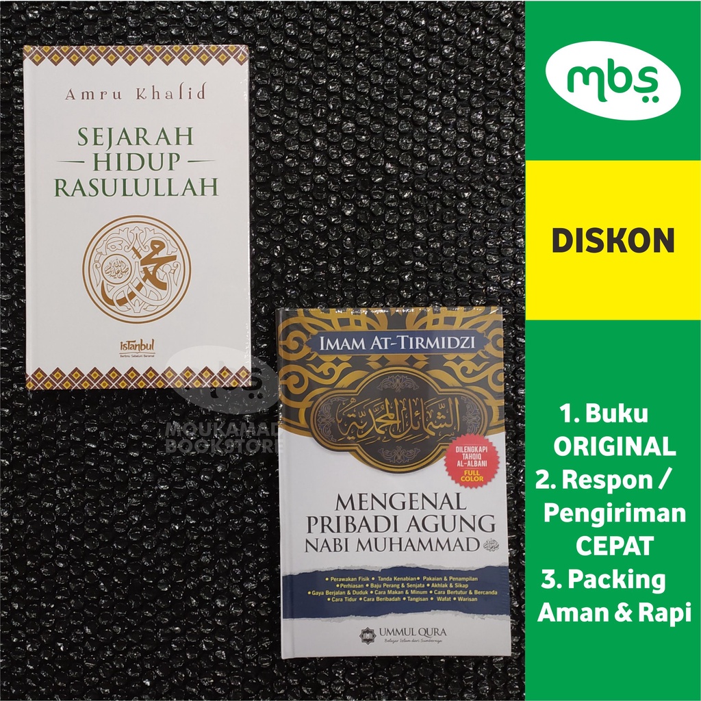 Jual PAKET BUKU SEJARAH HIDUP RASULULLAH & MENGENAL PRIBADI AGUNG NABI MUHAMMAD | Shopee Indonesia