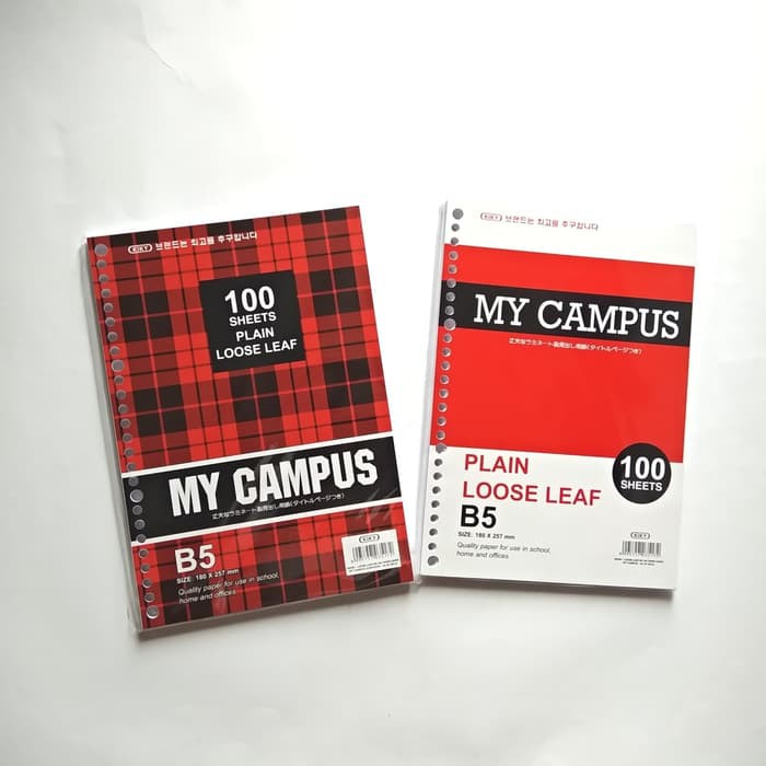 Jual Isi Kertas Binder - Kertas File - Kertas Note Kiky Loose Leaf B5 ...