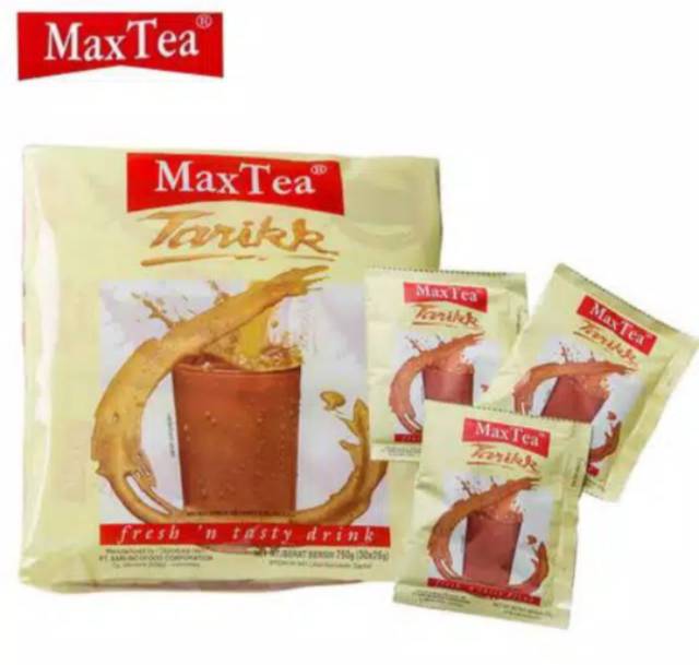 Jual Max Tea Tarikk 1 Pack isi 30 pcs | Shopee Indonesia