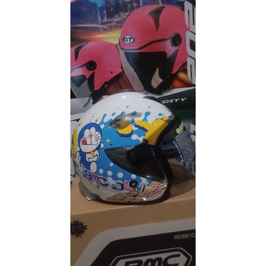 Jual helm anak Doraemon bmc | Shopee Indonesia