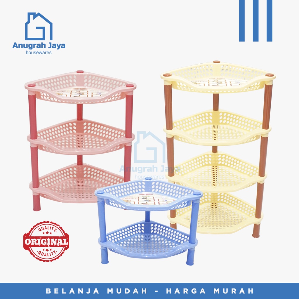 Jual Rak Segitiga Serbaguna Susun RST OWL | Shopee Indonesia