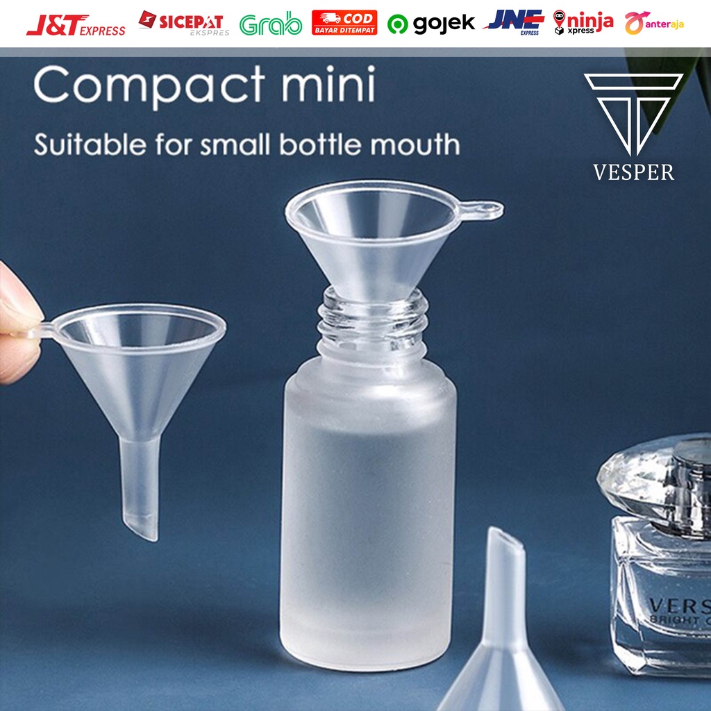 Jual corong plastik botol minyak dapur parfum / oil perfume liquid ...