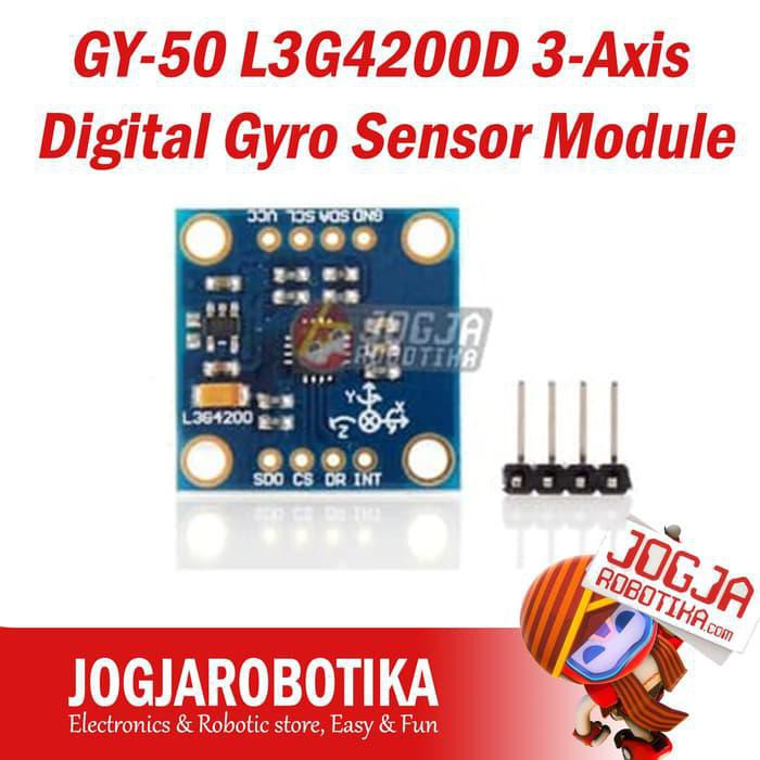 Jual GY-50 L3G4200D 3-Axis Digital Gyro Sensor Module | Shopee Indonesia