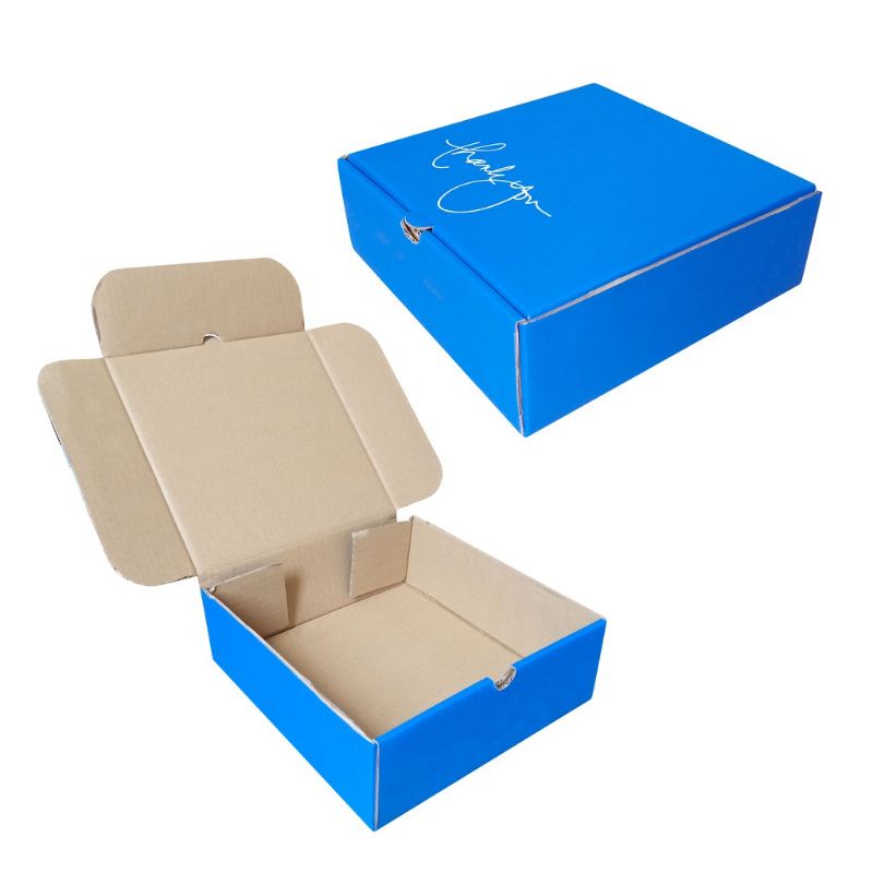 Jual Custom Kardus Box 20x20x7 cm Kardus/Sablon box/Karton/Polos/Pizza ...