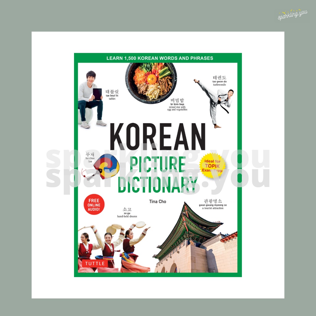 Jual Korean Picture Dictionary + Audio - Ideal for TOPIK Exam Prep ...