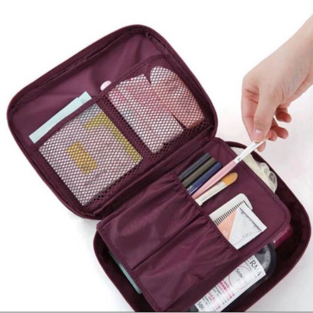Jual Travel Pouch Bag Organizer | Shopee Indonesia