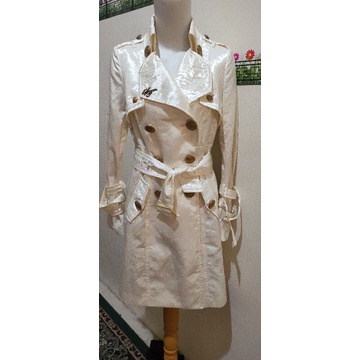 Jual coat putih tulang tebal | Shopee Indonesia