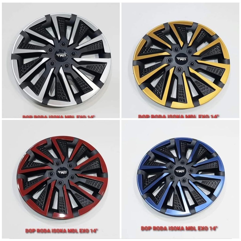 Jual Dop Velg Exo RING 13/14 Mobil Universal | Shopee Indonesia