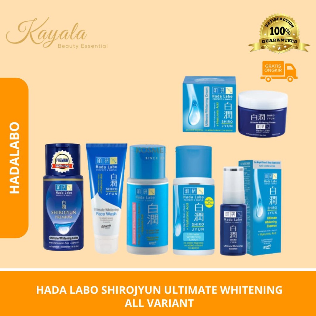Jual HADA LABO SHIROJYUN ULTIMATE WHITENING ALL VARIANT | Shopee Indonesia