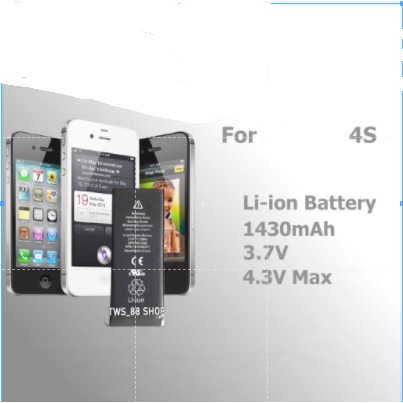 Jual Baterai Batre Battery For IP 4S / APN 616-0580 | Shopee Indonesia