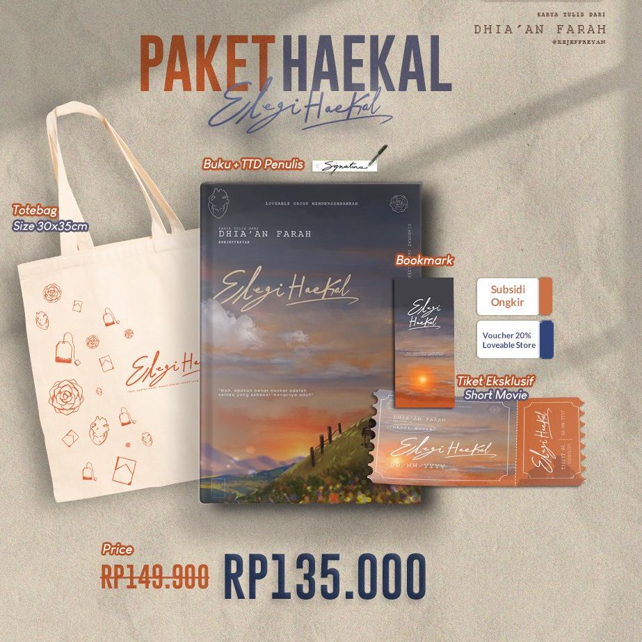 Jual Siap Kirim.. Elegi Haekal (Jovan - Haekal - Hanna - Azalea) | Shopee Indonesia
