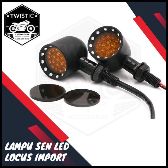 Jual Lampu Sen Sein 20 Led Locus Motor Custom Xsr 155 W175 Benelli Harley | Shopee Indonesia
