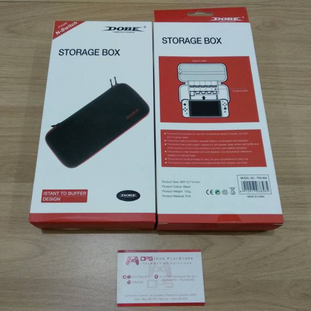 Jual Dobe Storage Box For Nintendo Switch | Shopee Indonesia