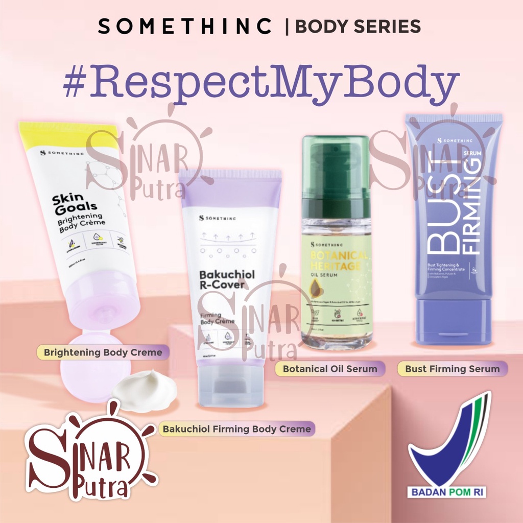 Jual Somethinc Body Series | Skin Goals Brightening Body Creme | Bakuchiol R-Cover Firming Body ...