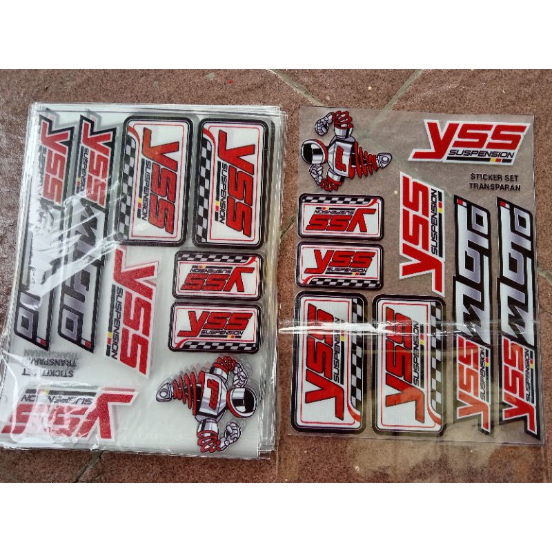 Jual sticker shock yss stiker print shockbreaker yss | Shopee Indonesia