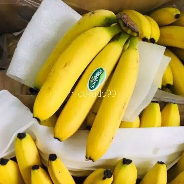 Jual PISANG SUNPRIDE CAVENDISH SEGAR / FRESH BANANA 500GR | Shopee ...