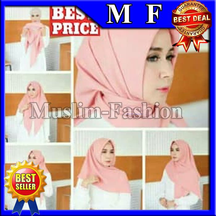 Jual MF52 Hijab Jilbab Segitiga Instan - Hitam | Shopee Indonesia