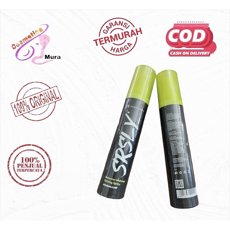 Jual setting spray somethinc || SOMETHINC SRSLY Balancer Make Up ...