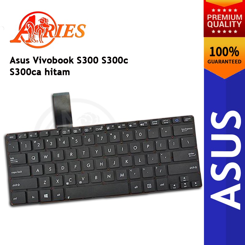 Jual Keyboard laptop Asus Vivobook S300 S300c S300ca Series | Shopee ...