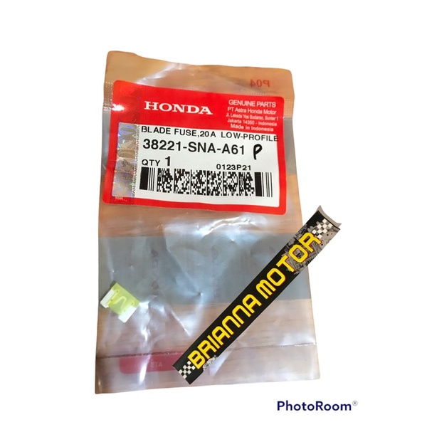 Jual FUSE SEKRING LOW PROFILE 20A BEAT DELUXE GENIO ORI HONDA 38221 SNA ...