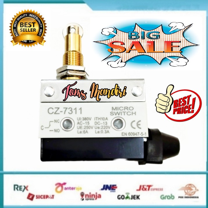 Jual MICRO SWITCH CZ-7311/LIMIT SWITCH MICRO | Shopee Indonesia